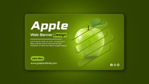 Social Media Advertising Website Banner Design – GraphicsFamily