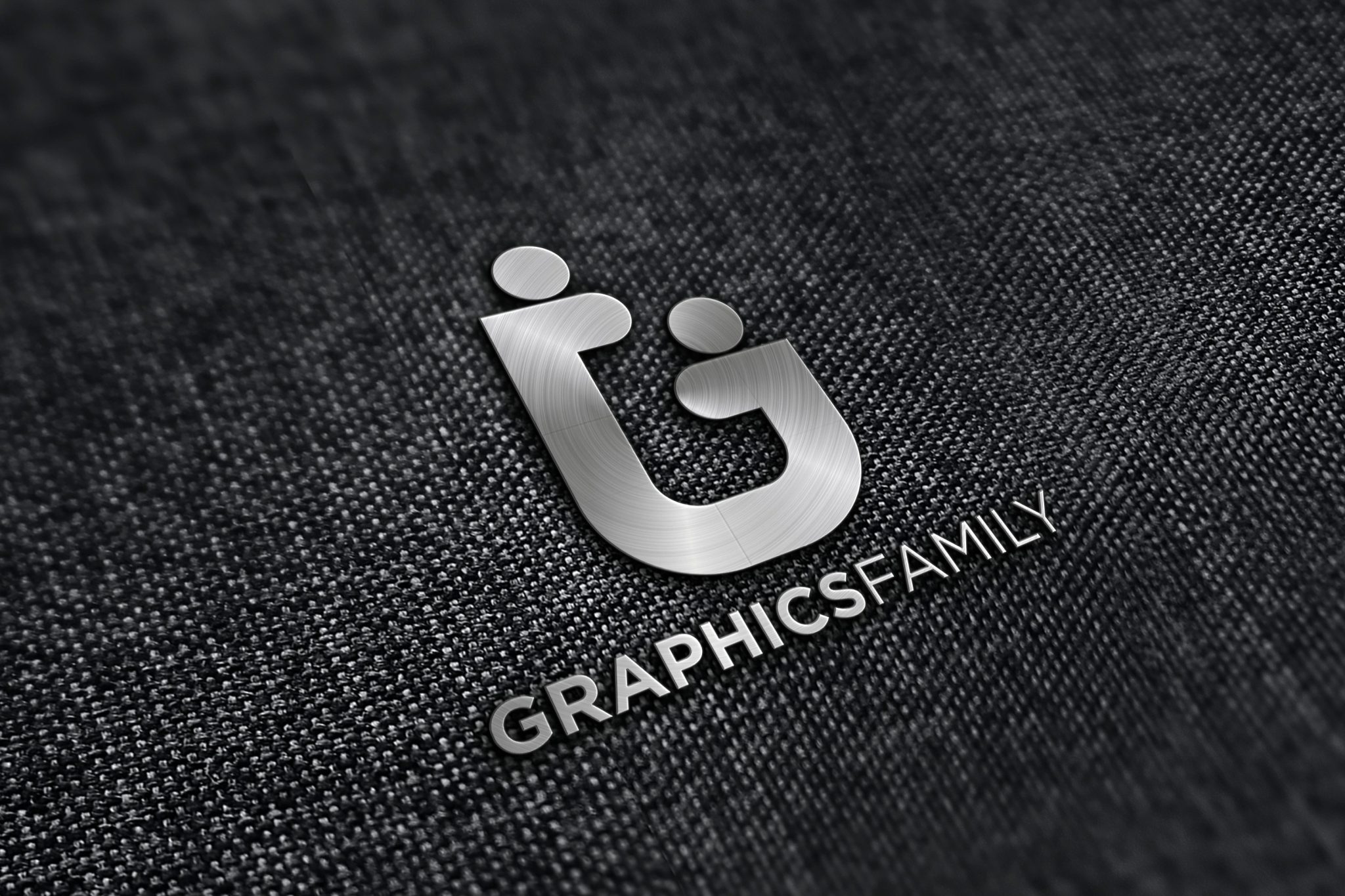 Free 3D Silver Logo Mockup – GraphicsFamily