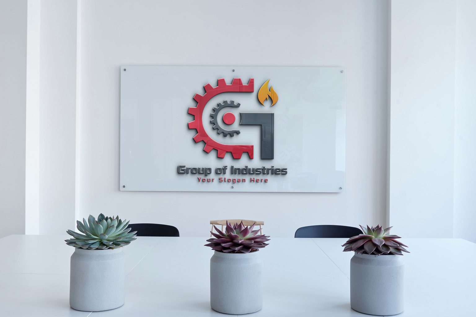 Group of Industries Logo Design – GraphicsFamily