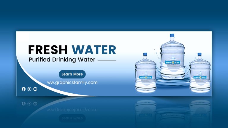 Water Web Banner Design Template – GraphicsFamily