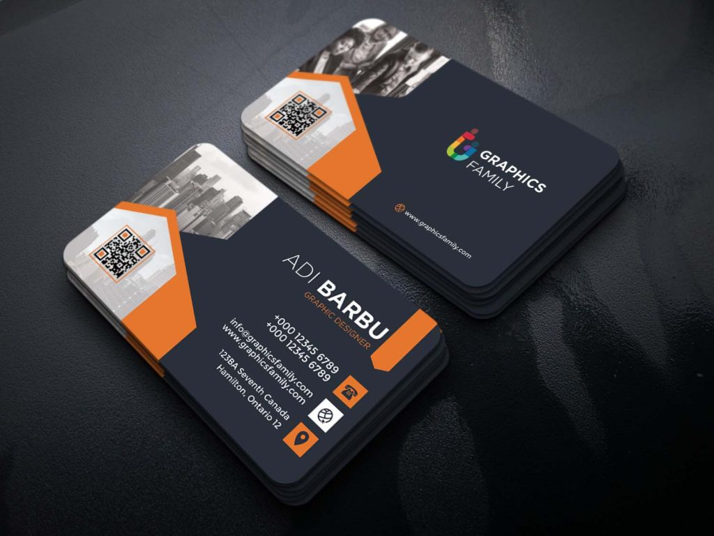 Free custom printable real estate business card design – GraphicsFamily