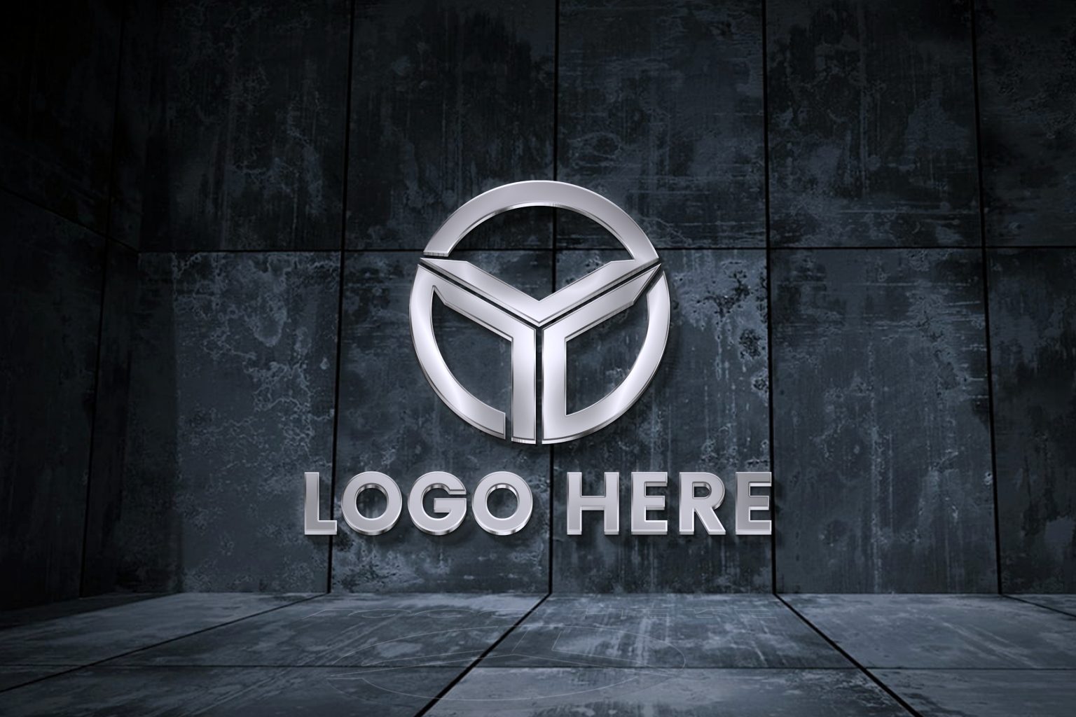 34+ Free Silver Logo Mockups– GraphicsFamily