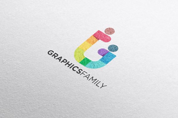 Paper Texture Logo Mockup – GraphicsFamily