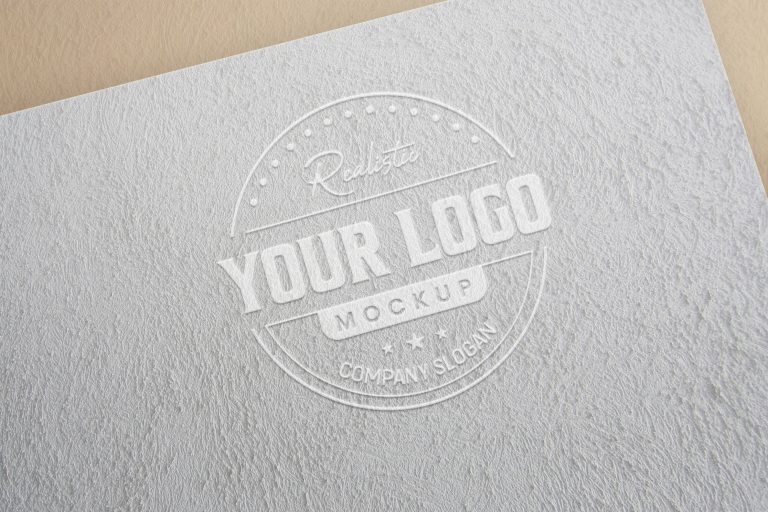 33+ Free Embossed Logo Mockups – GraphicsFamily