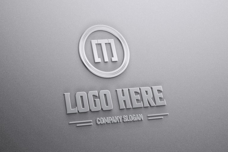 56+ Free Metal Logo Mockups – GraphicsFamily
