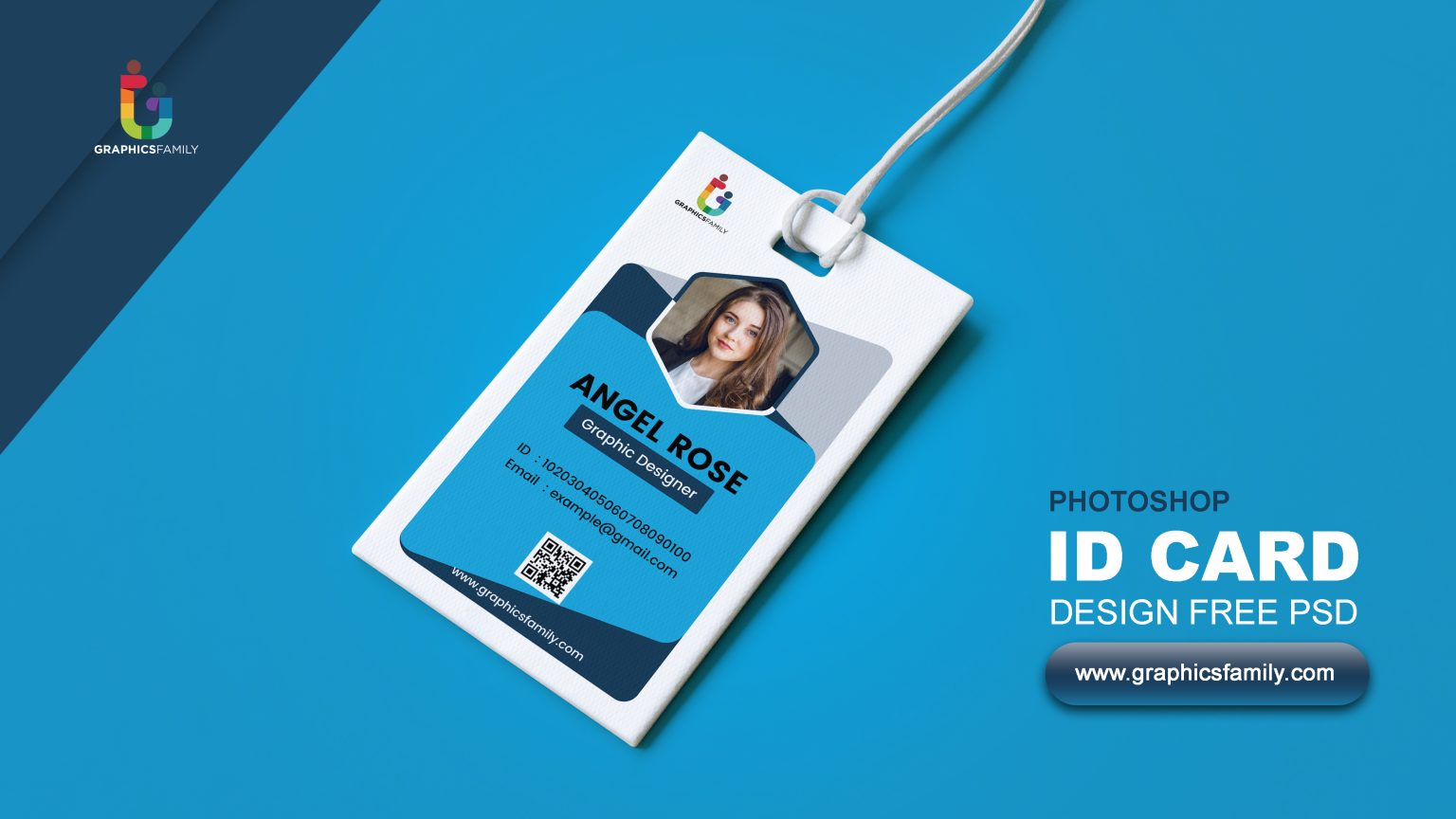 Free Office Id Card Design for Employees – GraphicsFamily