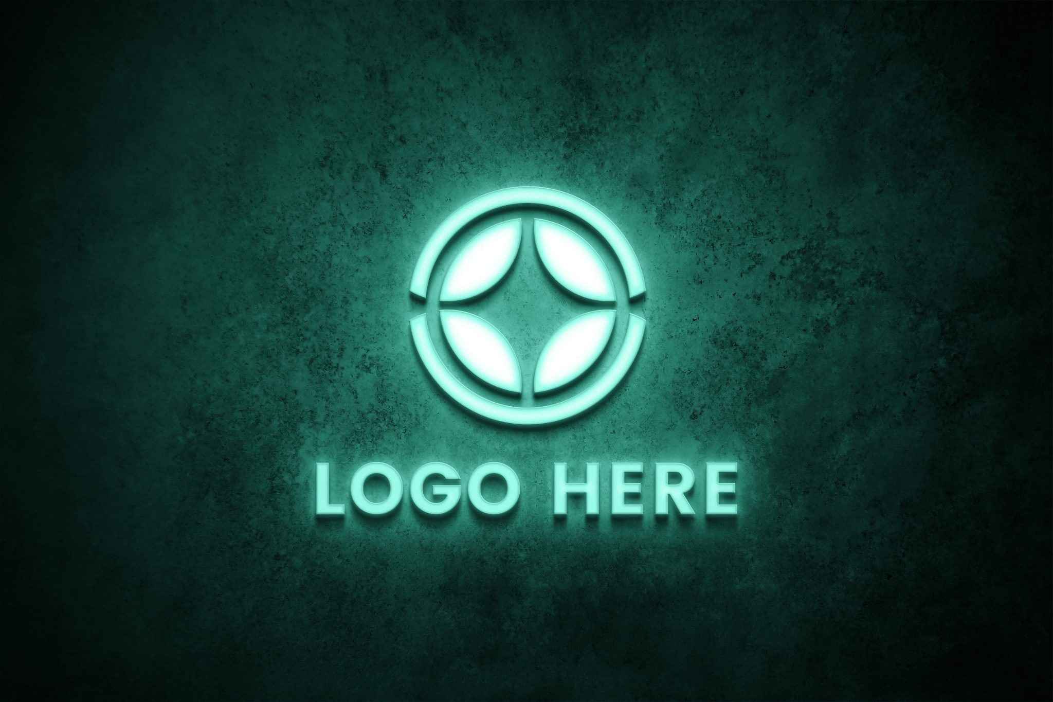 Frozen Light Logo Mockup – GraphicsFamily