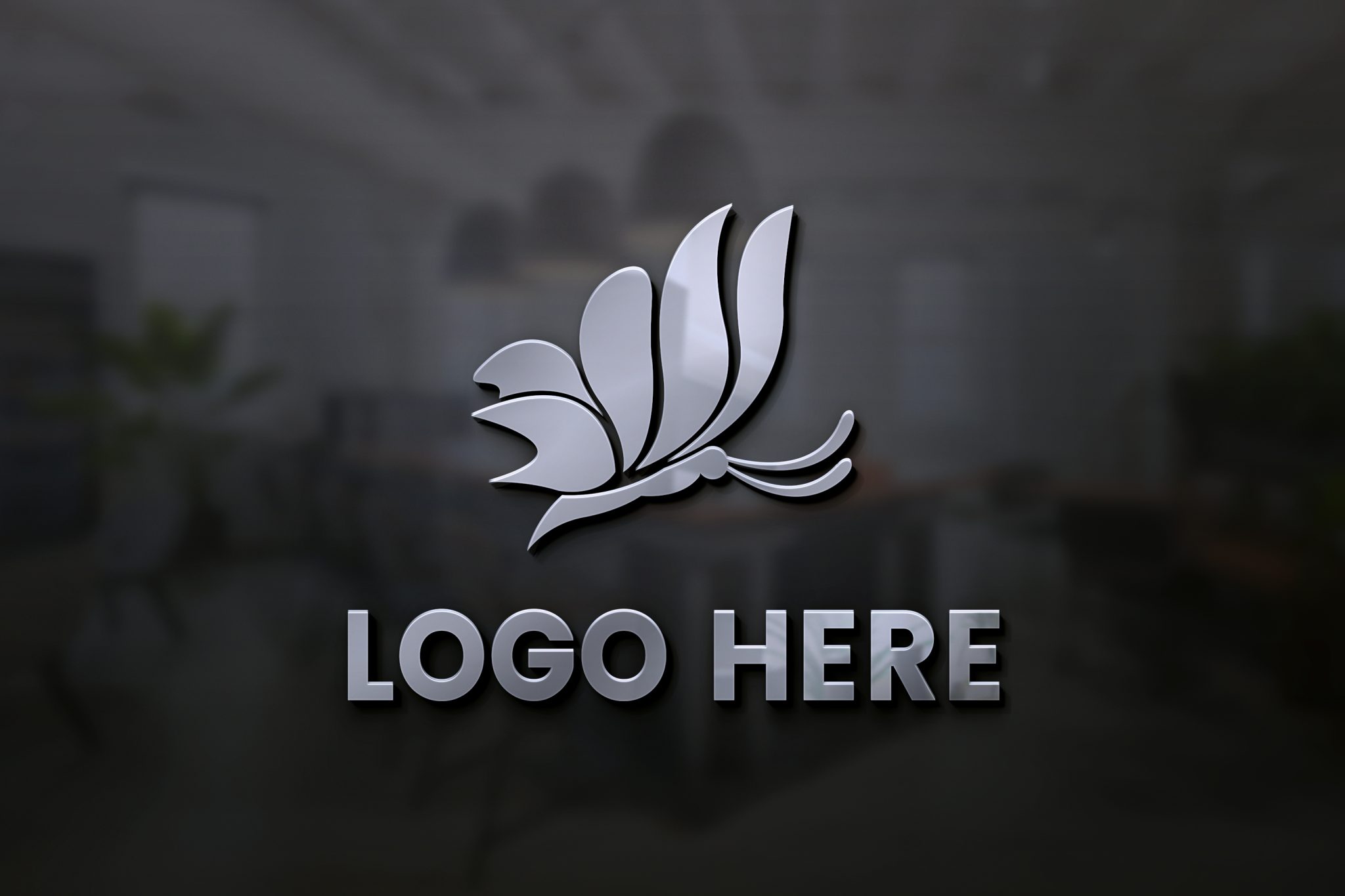 76+ Free Office Logo Mockups – GraphicsFamily