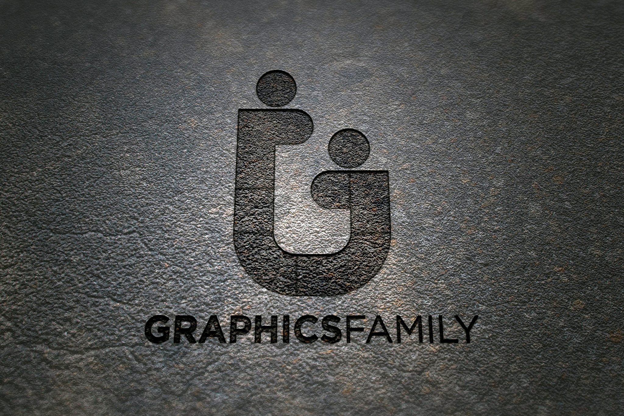 Photorealistic Smooth Laser Cut 3D Logo Mockup – GraphicsFamily