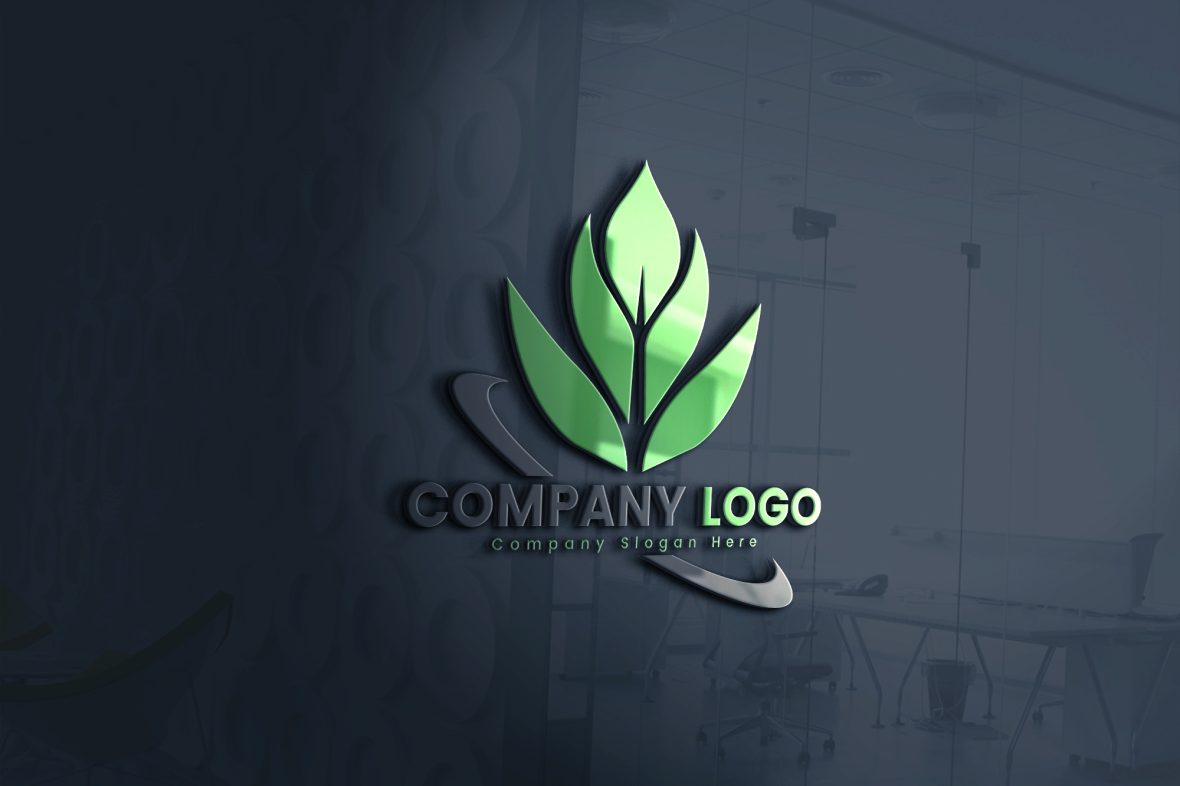 Floral Company Logo Design – GraphicsFamily