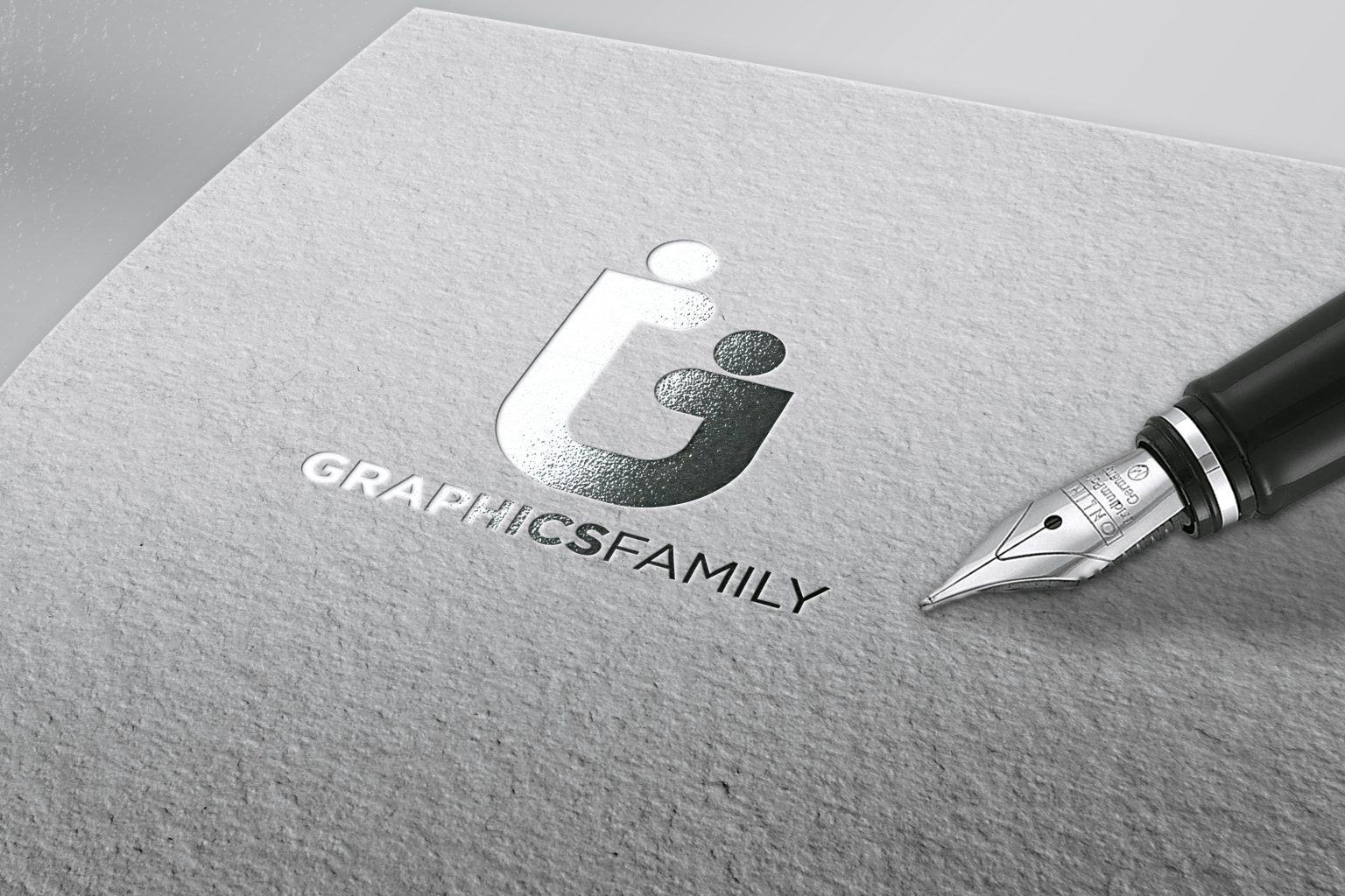 Exclusive luxury logo mockup – GraphicsFamily