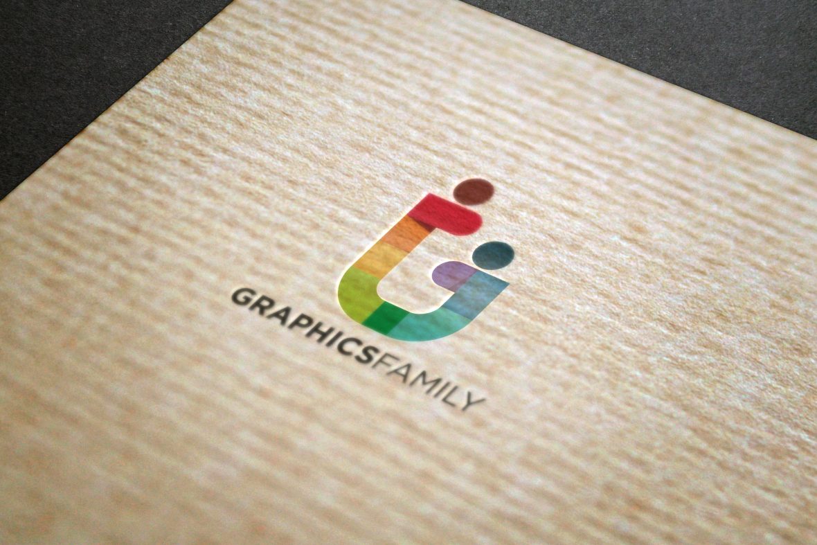 Free Realistic Printed Paper Logo Mockup PSD – GraphicsFamily
