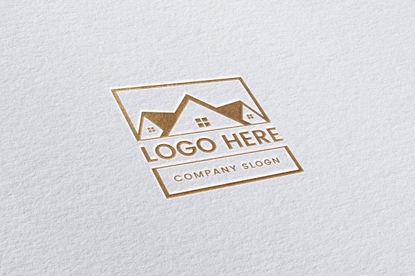 Free Natural White Paper Logo Mockup – GraphicsFamily