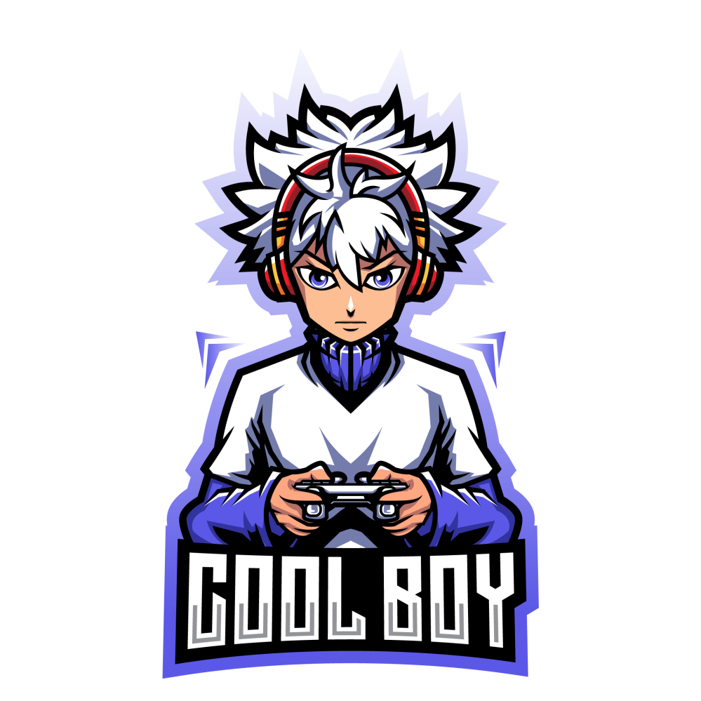 Boy Gaming Logo Template, Mascot, Esport – GraphicsFamily