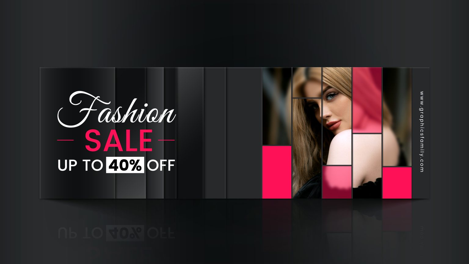 Fashion Web Banner Design – GraphicsFamily