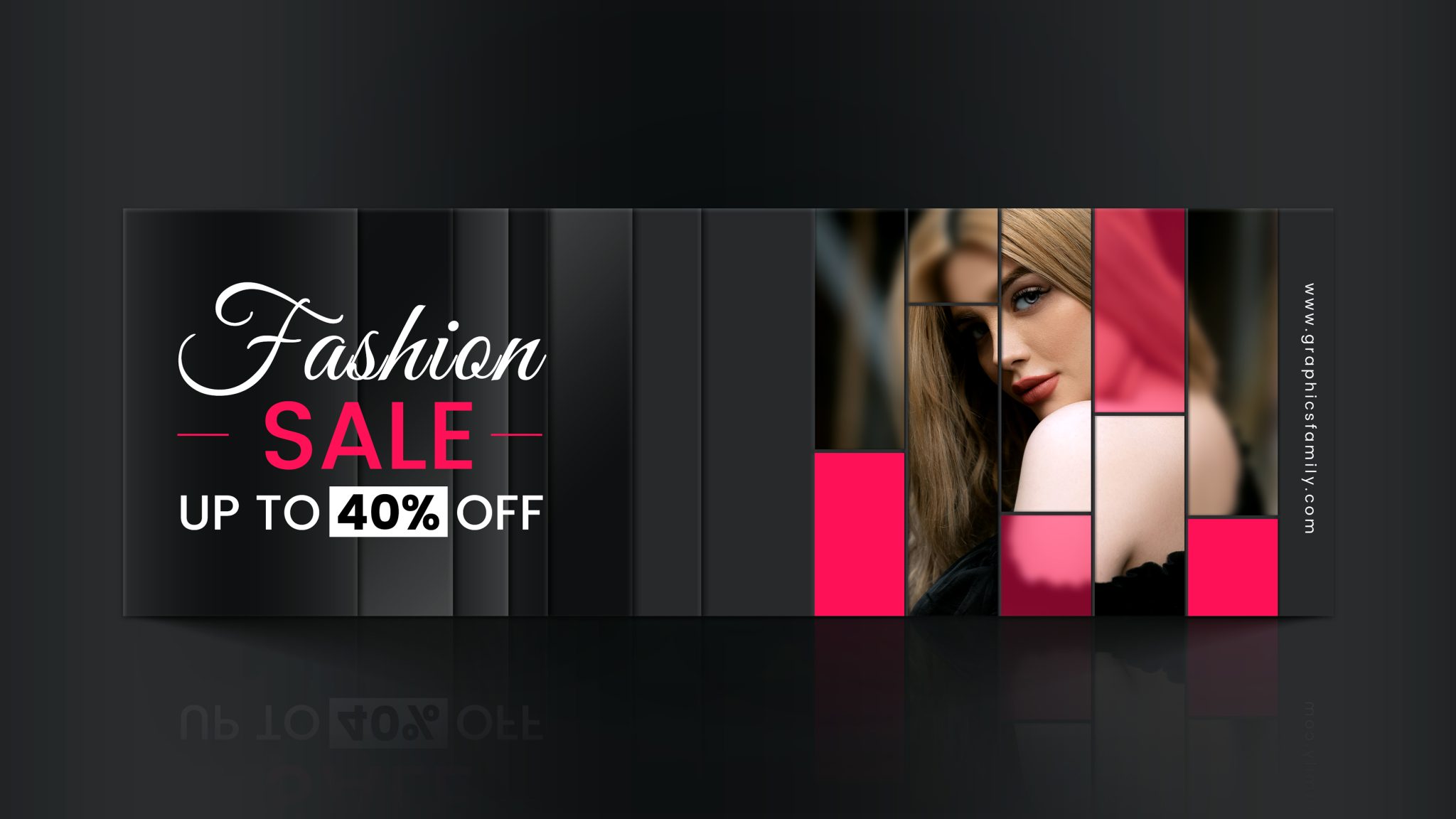 Fashion Web Banner Design – GraphicsFamily