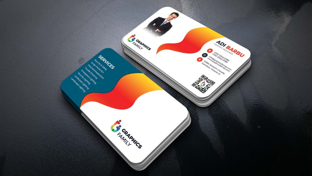 Modern Business Card Template – GraphicsFamily