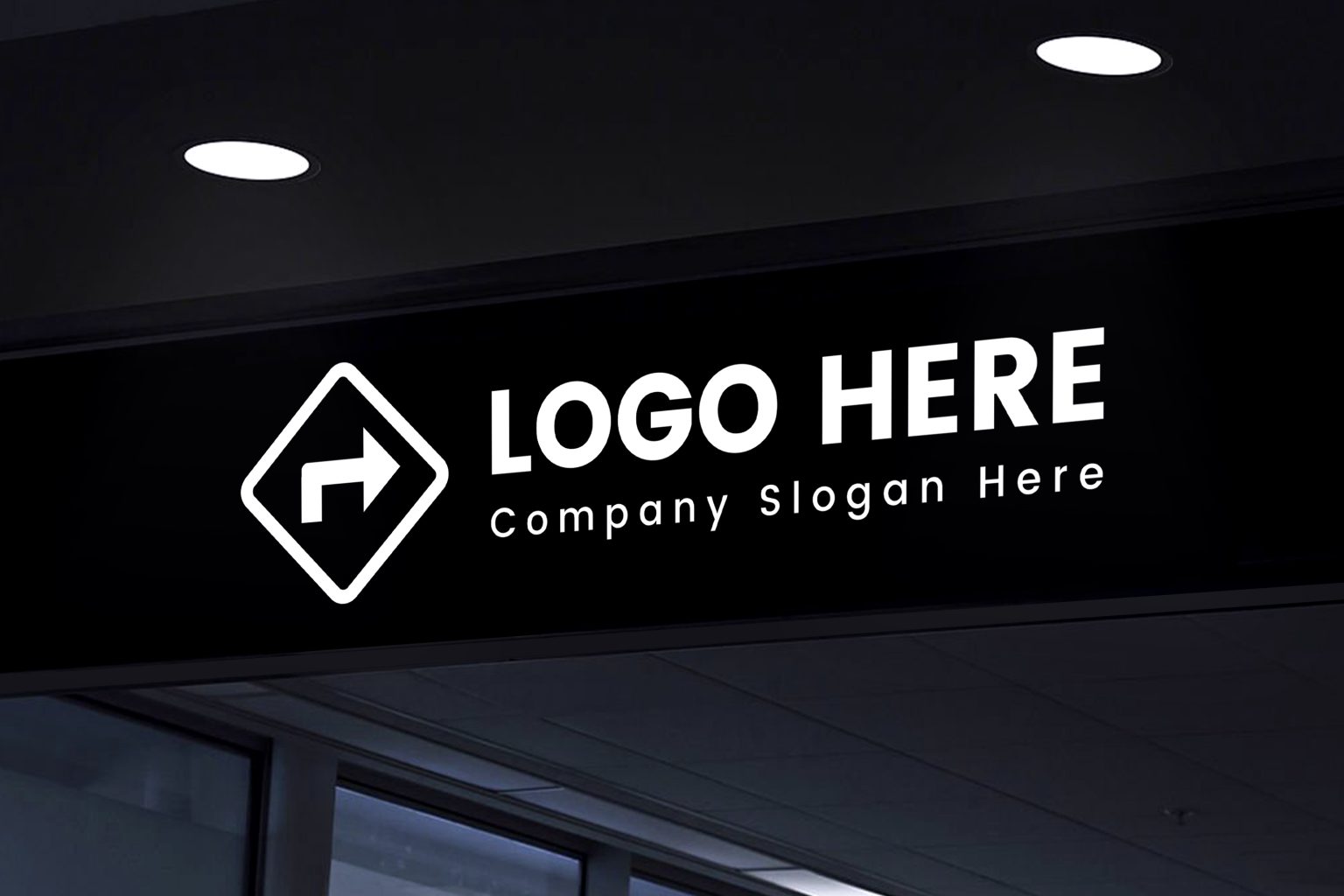 76+ Free Building Logo Mockups – GraphicsFamily
