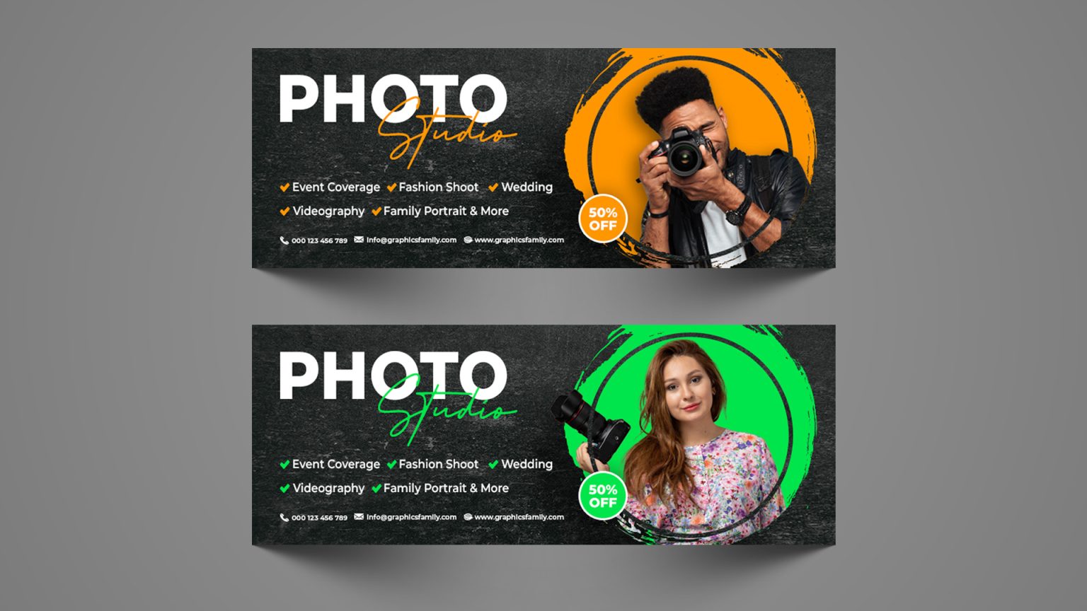 135+ Best Free Facebook Cover Templates PSD Downloads - GraphicsFamily