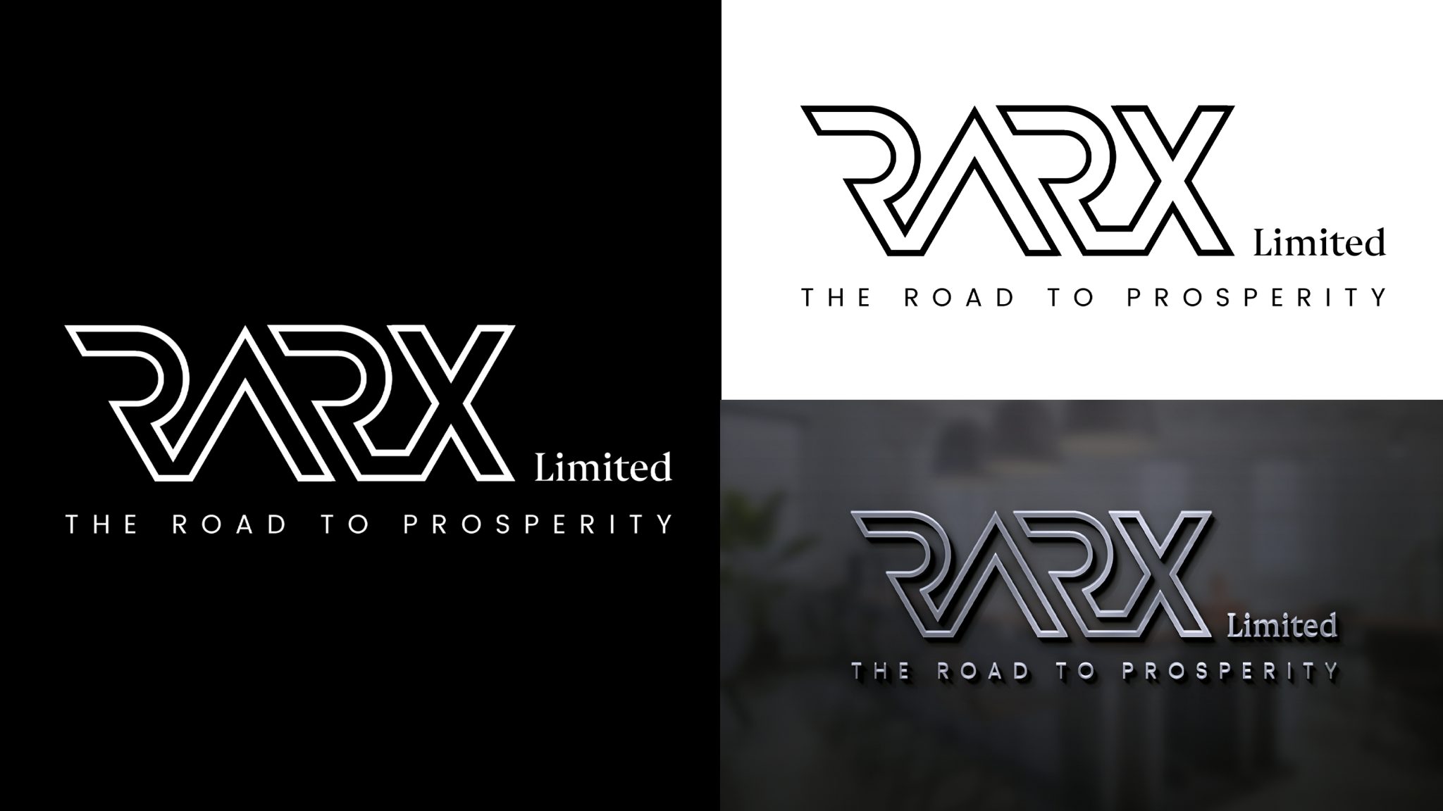 RAX Letters Logo Design Template – GraphicsFamily