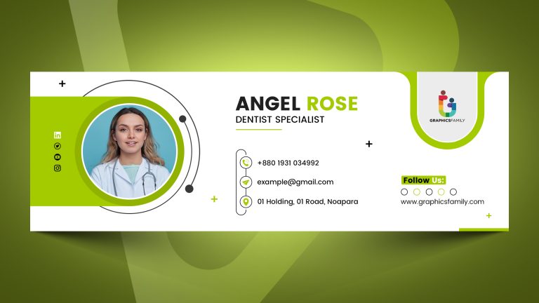 38+ Free Email Signature Templates Download in 2022 – GraphicsFamily