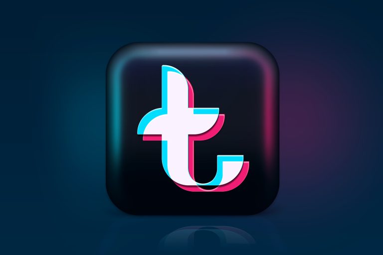 TikTok Icon Logo Mockup – GraphicsFamily