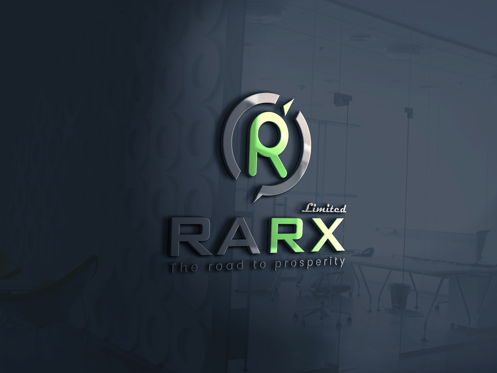 Free Letter R Circle Logo Template – GraphicsFamily