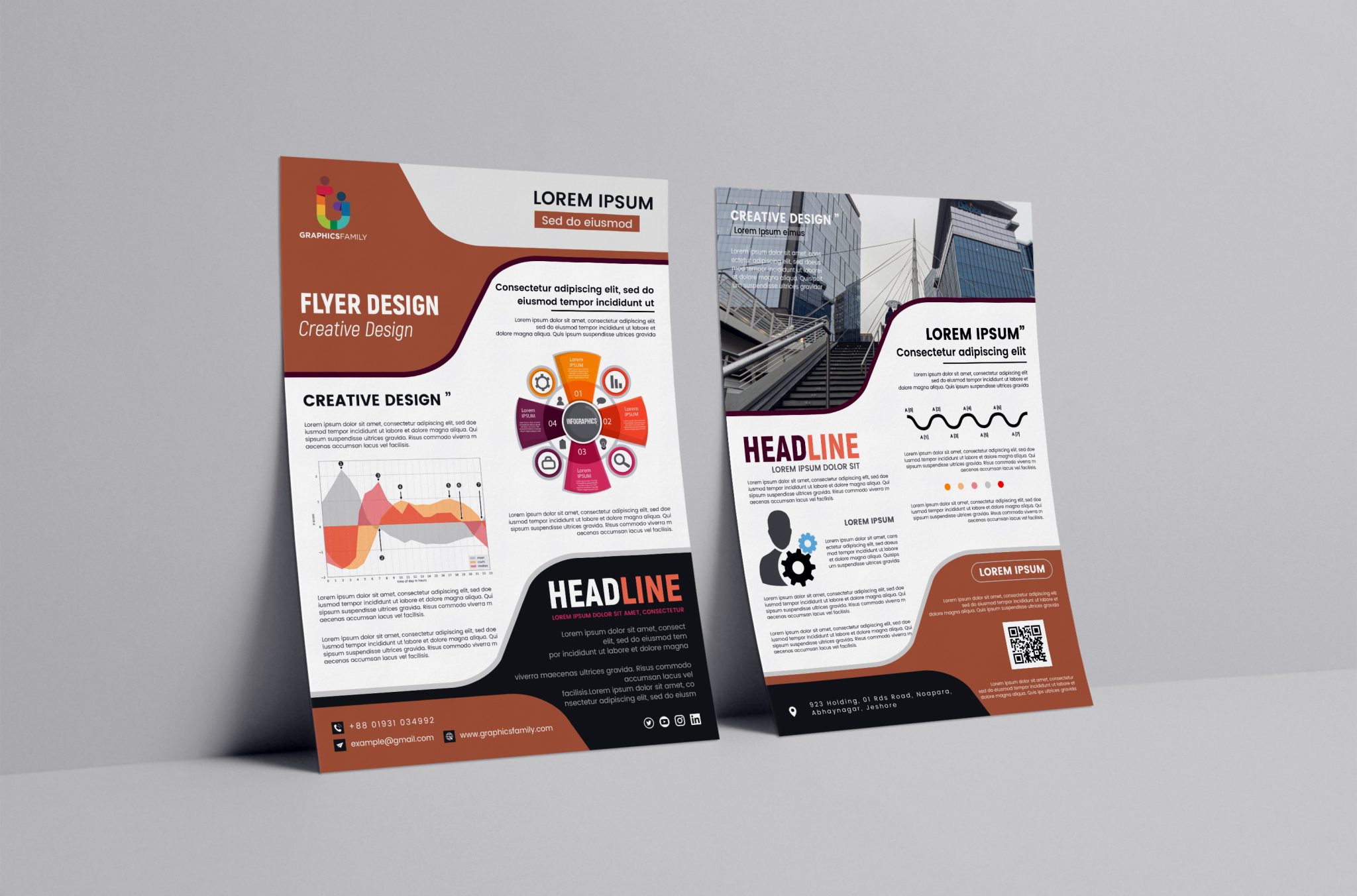 96+ Free Brochure Templates Download | GraphicsFamily