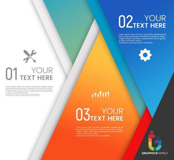 Flyer design template vector image – GraphicsFamily