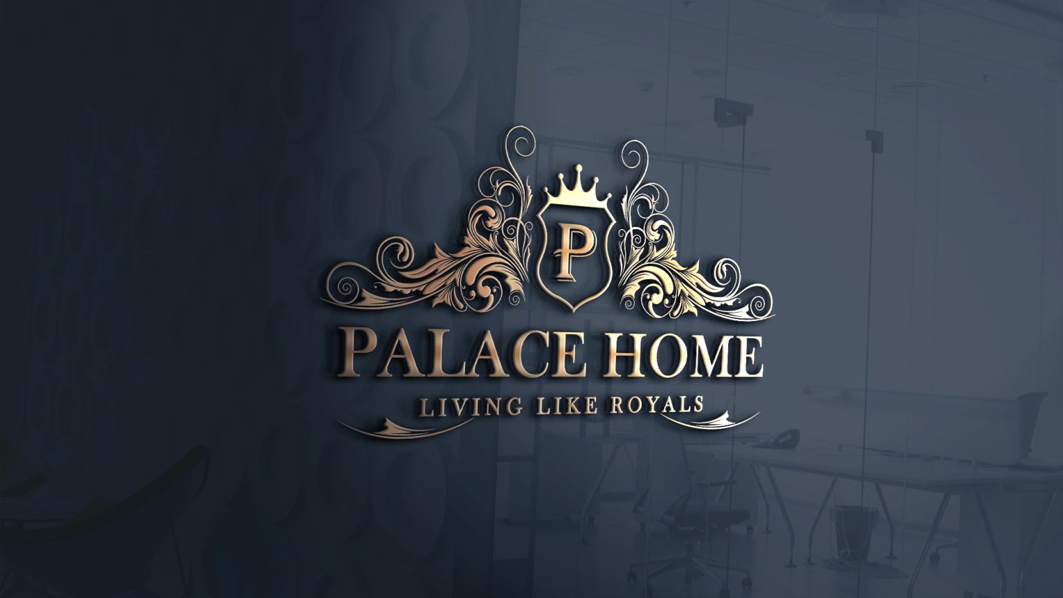 Letter P Palace Luxury Logo Design – GraphicsFamily