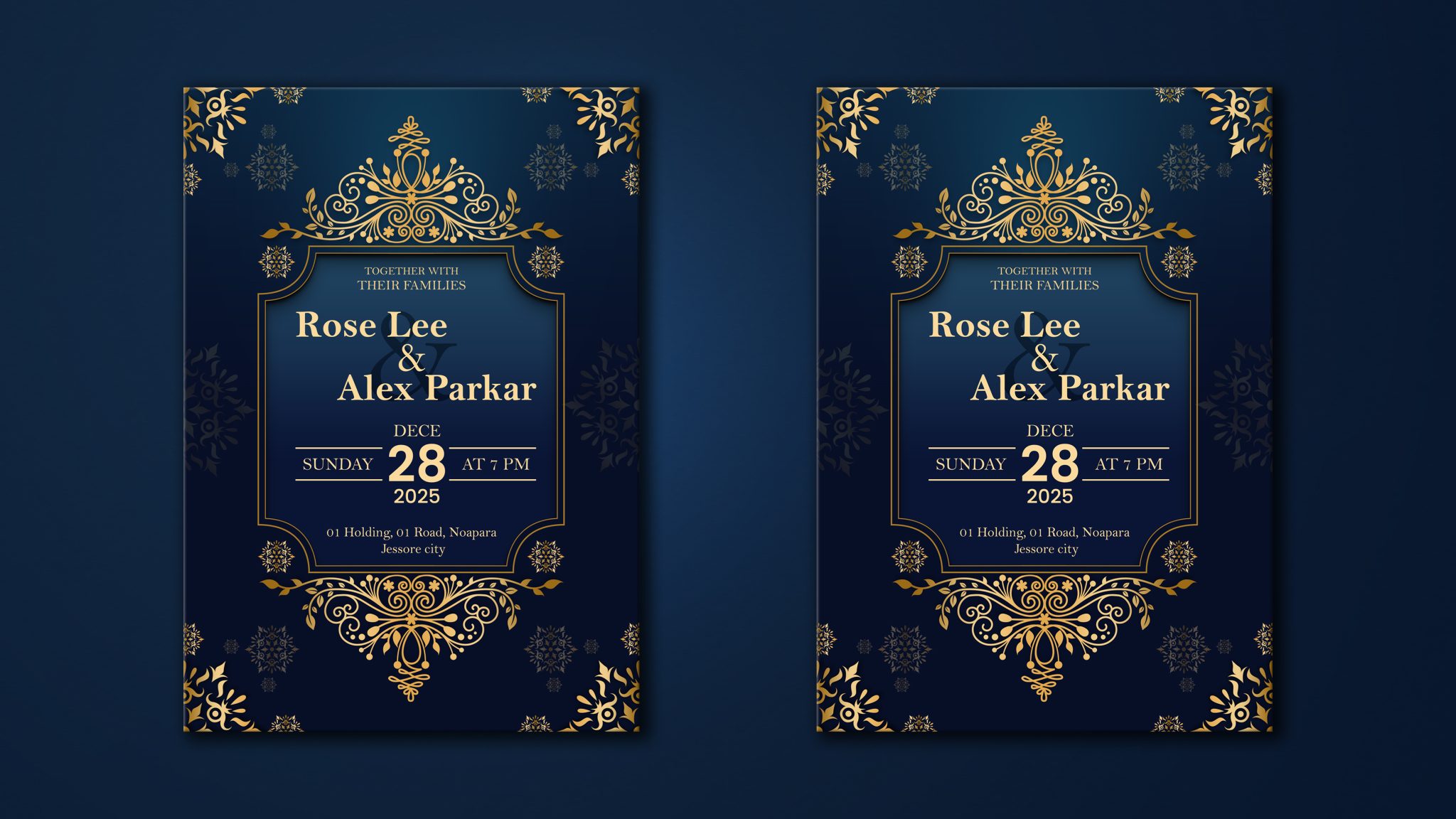 56+ Best Free Invitation PSD Templates To Download - GraphicsFamily