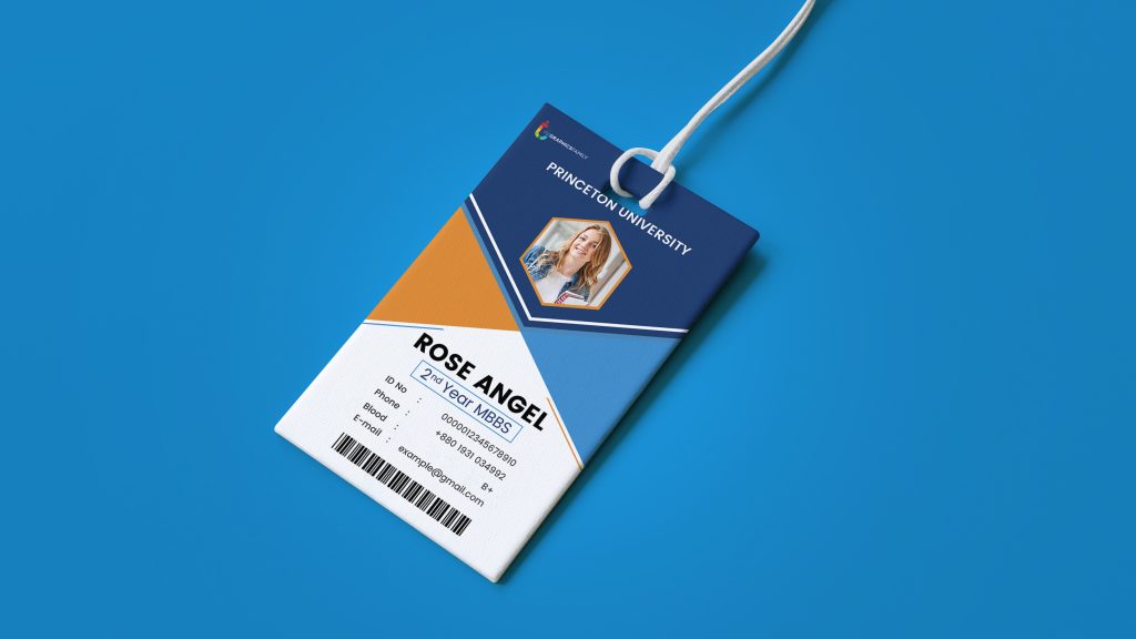 University Id Card Template – GraphicsFamily