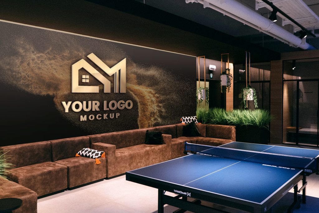 Best Realistic Modern Office Logo Mockup – GraphicsFamily