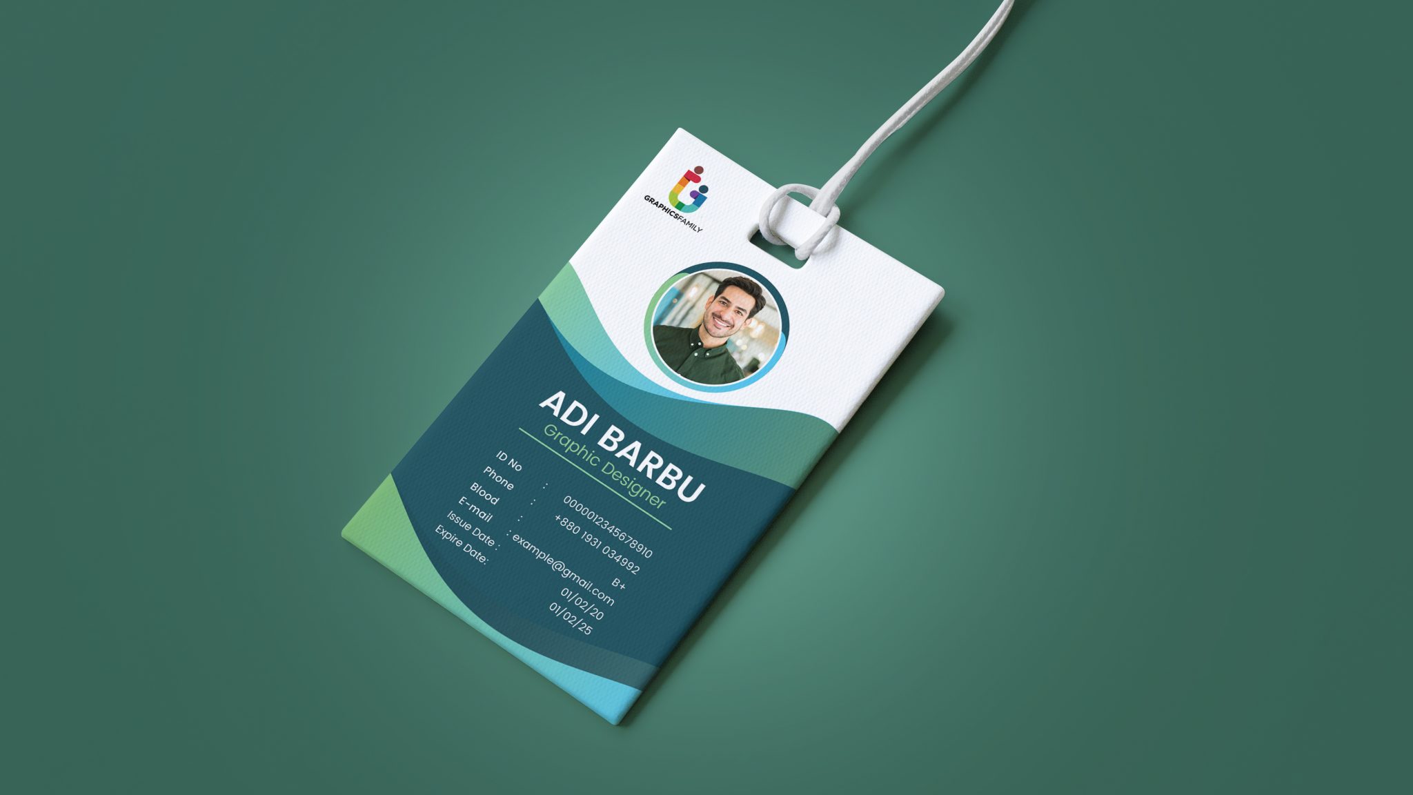 Creative Corporate Id Card Template – GraphicsFamily