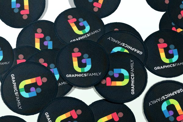 Round Stickers Logo Mockup – GraphicsFamily