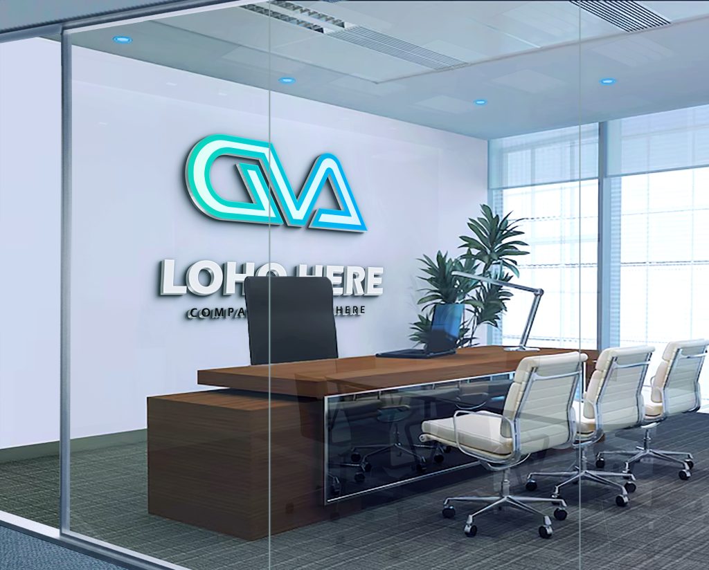 High – Quality Office Logo Mockup – GraphicsFamily