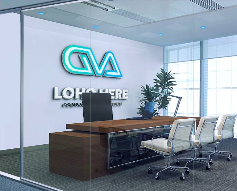High – Quality Office Logo Mockup – GraphicsFamily