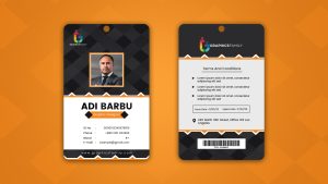 Id Card Badge Information Template – GraphicsFamily