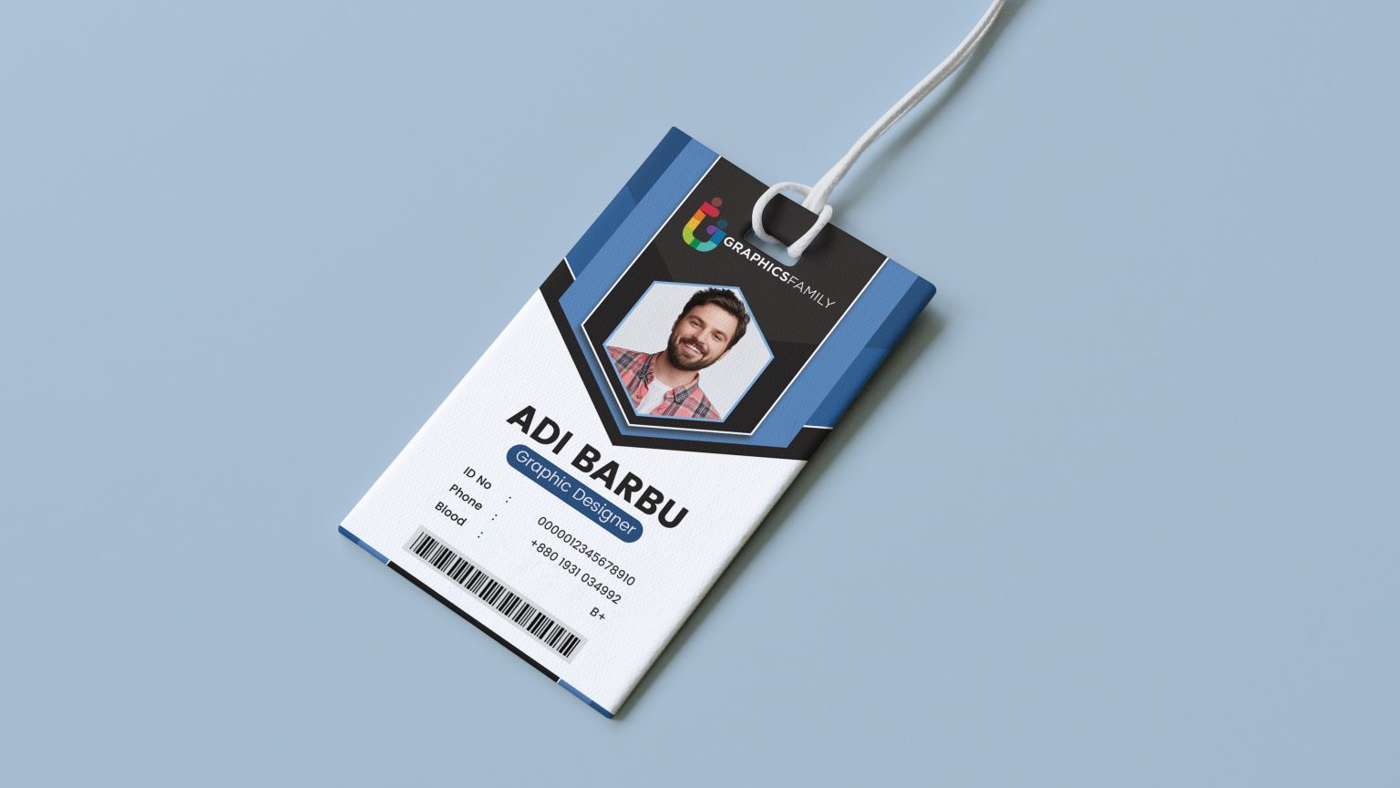 87+ Free Id Card Templates Download – GraphicsFamily