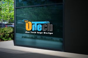 Free and customizable One tech logo template – GraphicsFamily