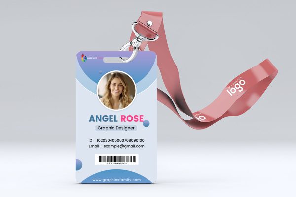 Free Modern and Clean Id Card Design – GraphicsFamily