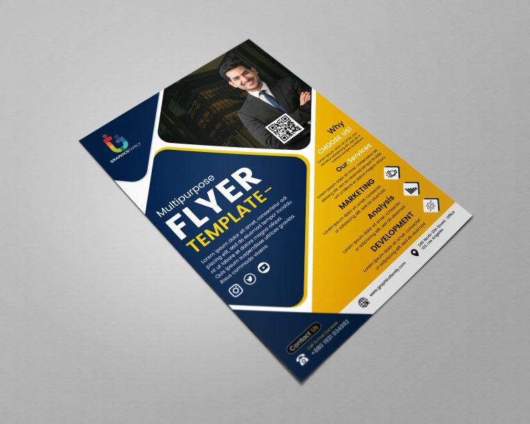 Multipurpose Flyer Template – GraphicsFamily