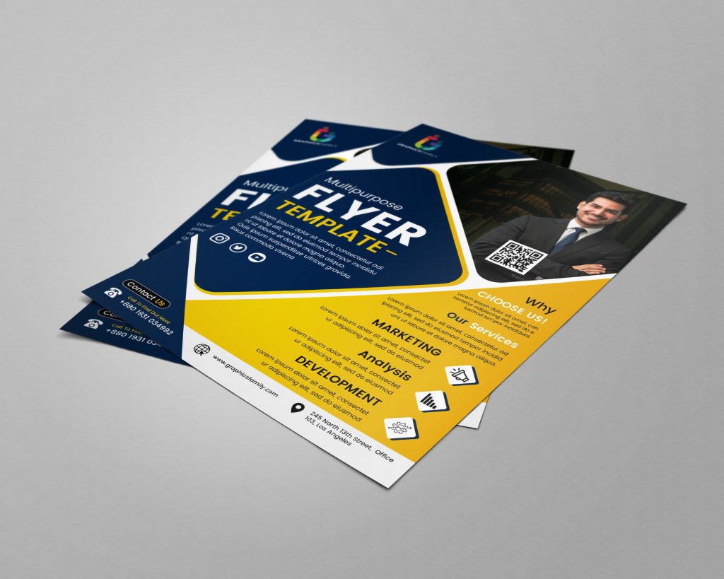 Multipurpose Flyer Template – GraphicsFamily