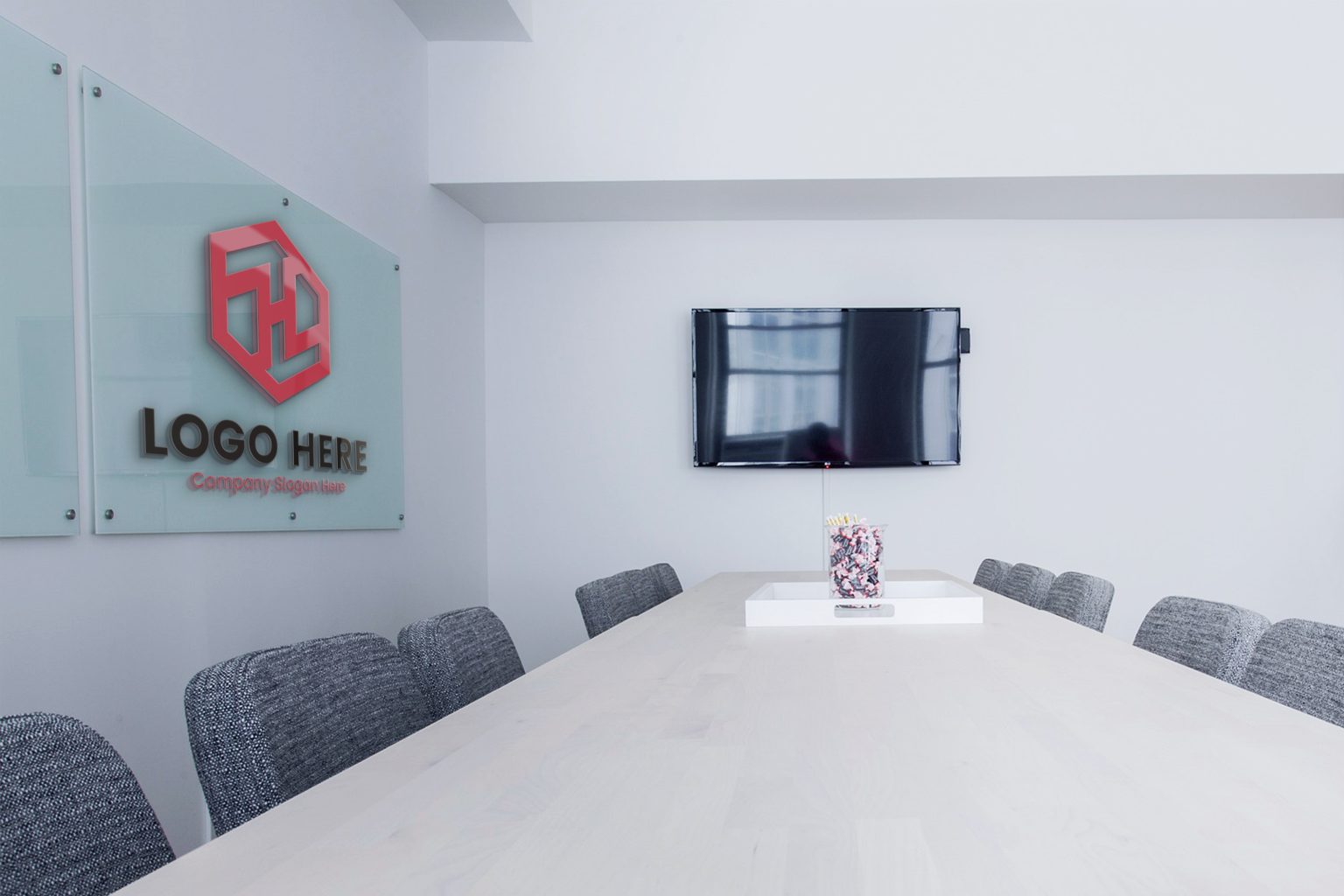 79+ Free Office Logo Mockups – GraphicsFamily