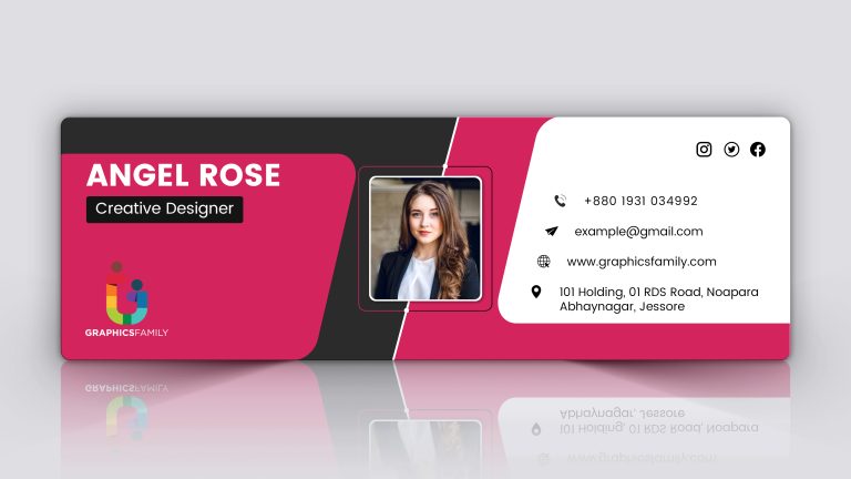 41+ Free Email Signature Templates Download in 2022 – GraphicsFamily